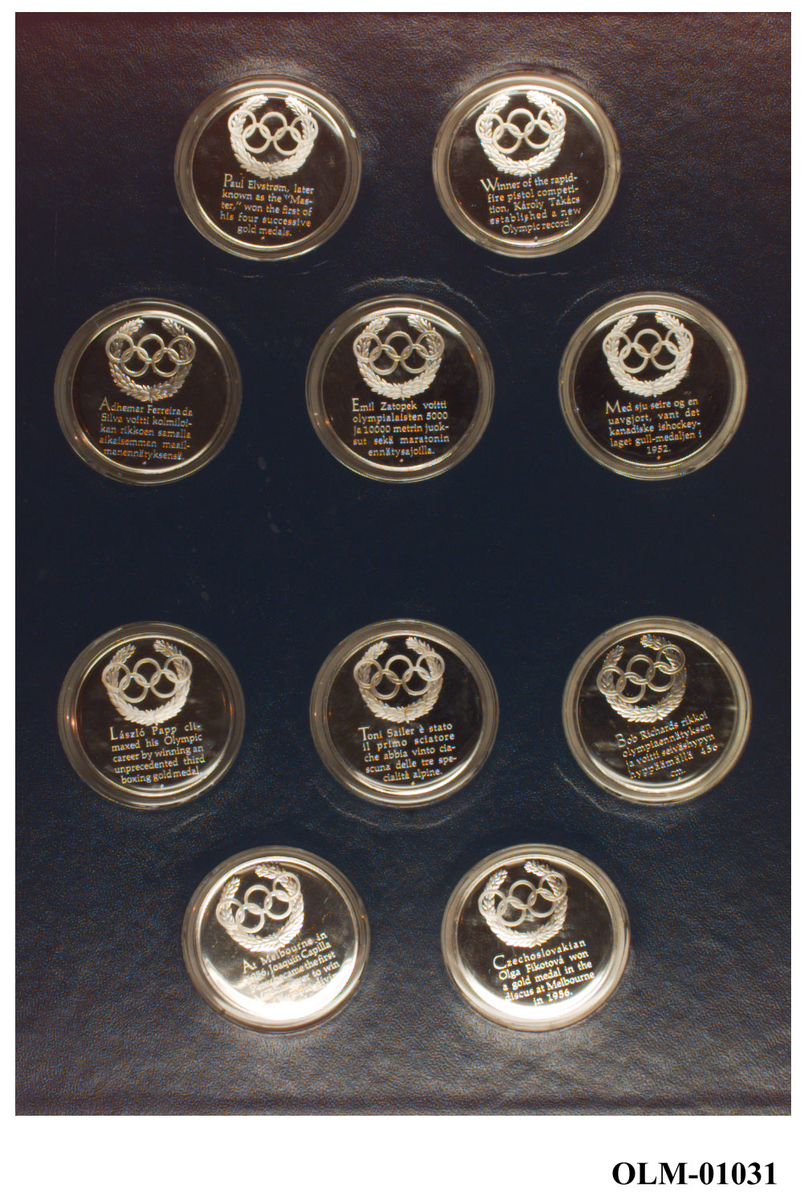 Medalje - Norges Olympiske Museum / DigitaltMuseum