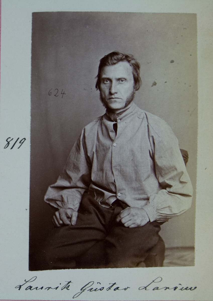 Lauritz Gustav Larsen - Justismuseet / DigitaltMuseum