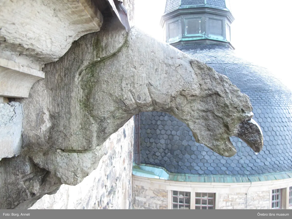 Antikvarisk medverkan vid renovering av nordvästra tornet, Örebro slott ...