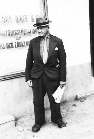 Lindgren, Sveriges siste luffare. - Värmlands Museum / DigitaltMuseum