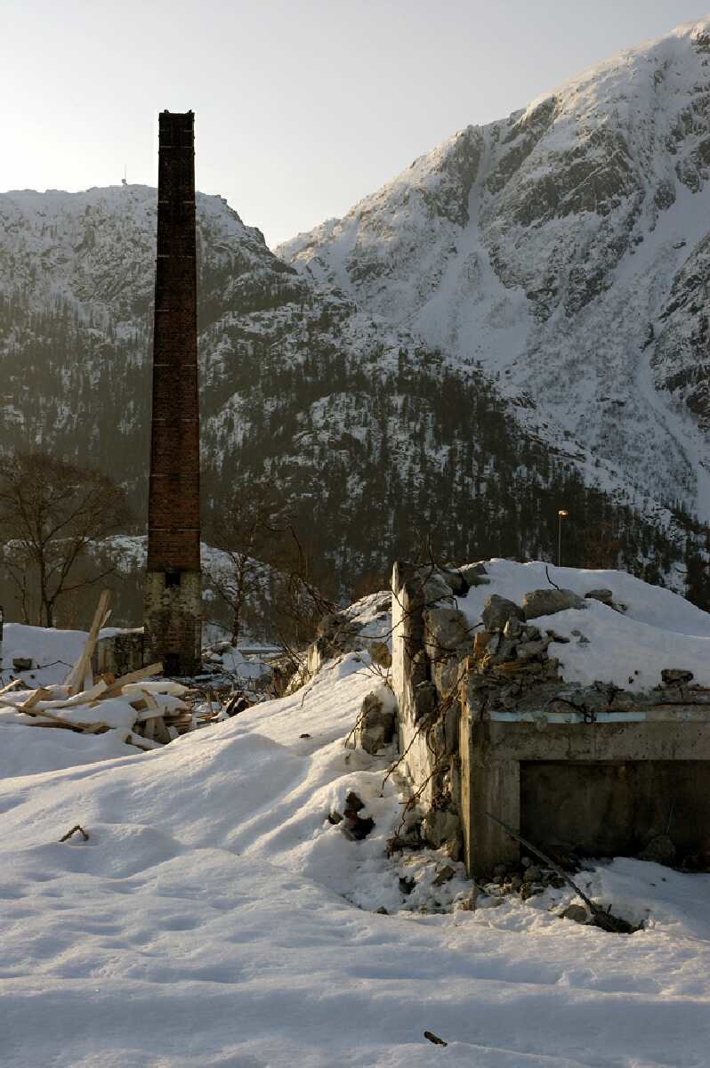 Meieritomta. Etter riving av Vefsn Meieri - Helgeland Museum ...