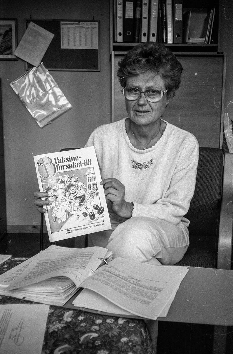 Ledende helsesøster i Ski, Alfhild Lind-Solstad om vaksinefasen mot ...