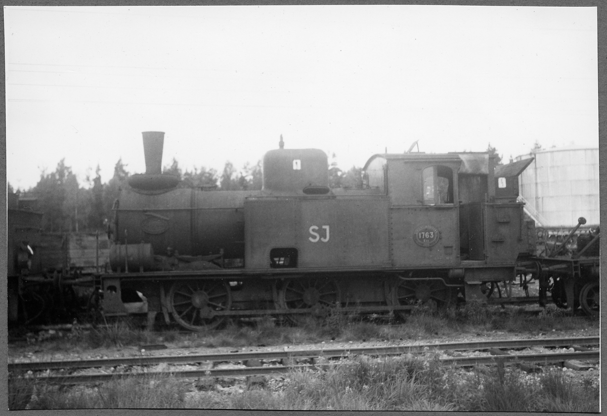Statens Järnvägar, SJ K22 1763. - Järnvägsmuseet / DigitaltMuseum