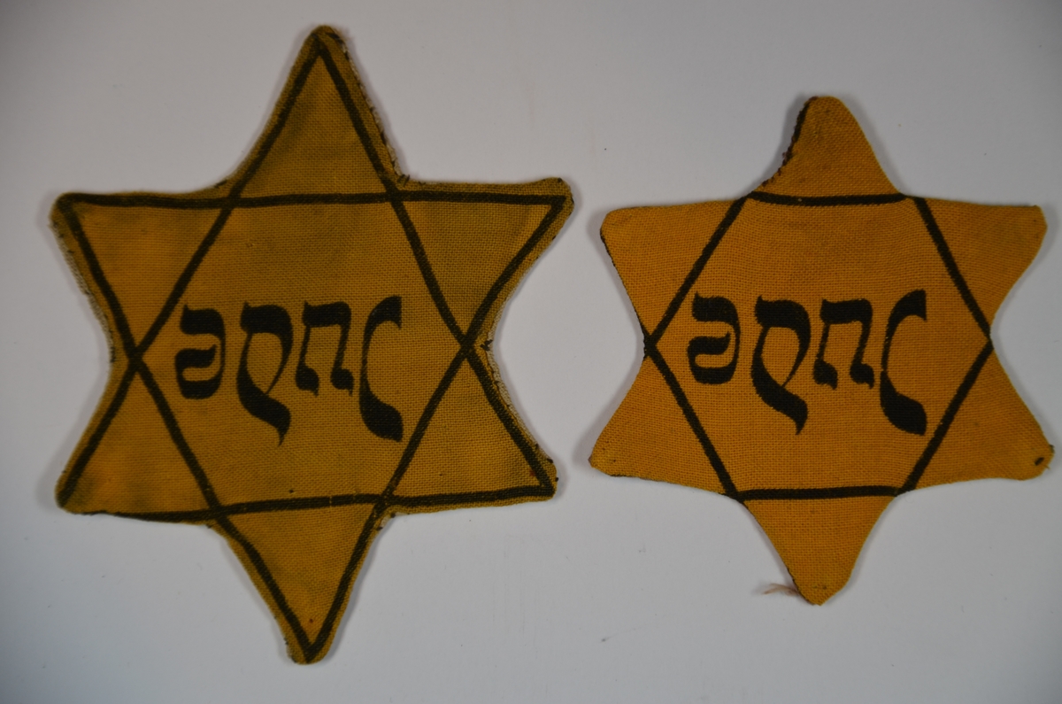 Davidsstjerne, pengesedler mm. - Jødisk Museum i Oslo / DigitaltMuseum