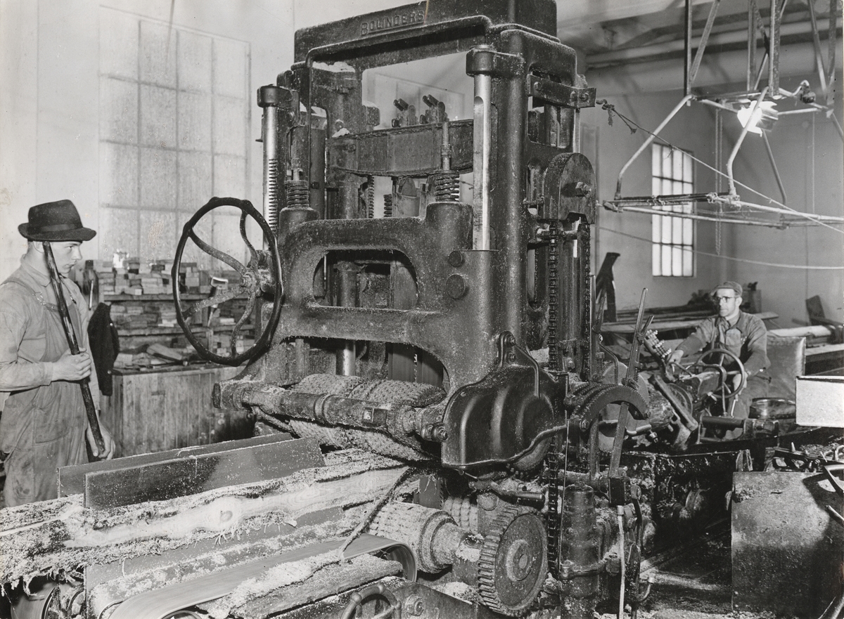 Ramsåg i Skinnskattebergs sågverk, vilket senare kom att tillhöra AB ...