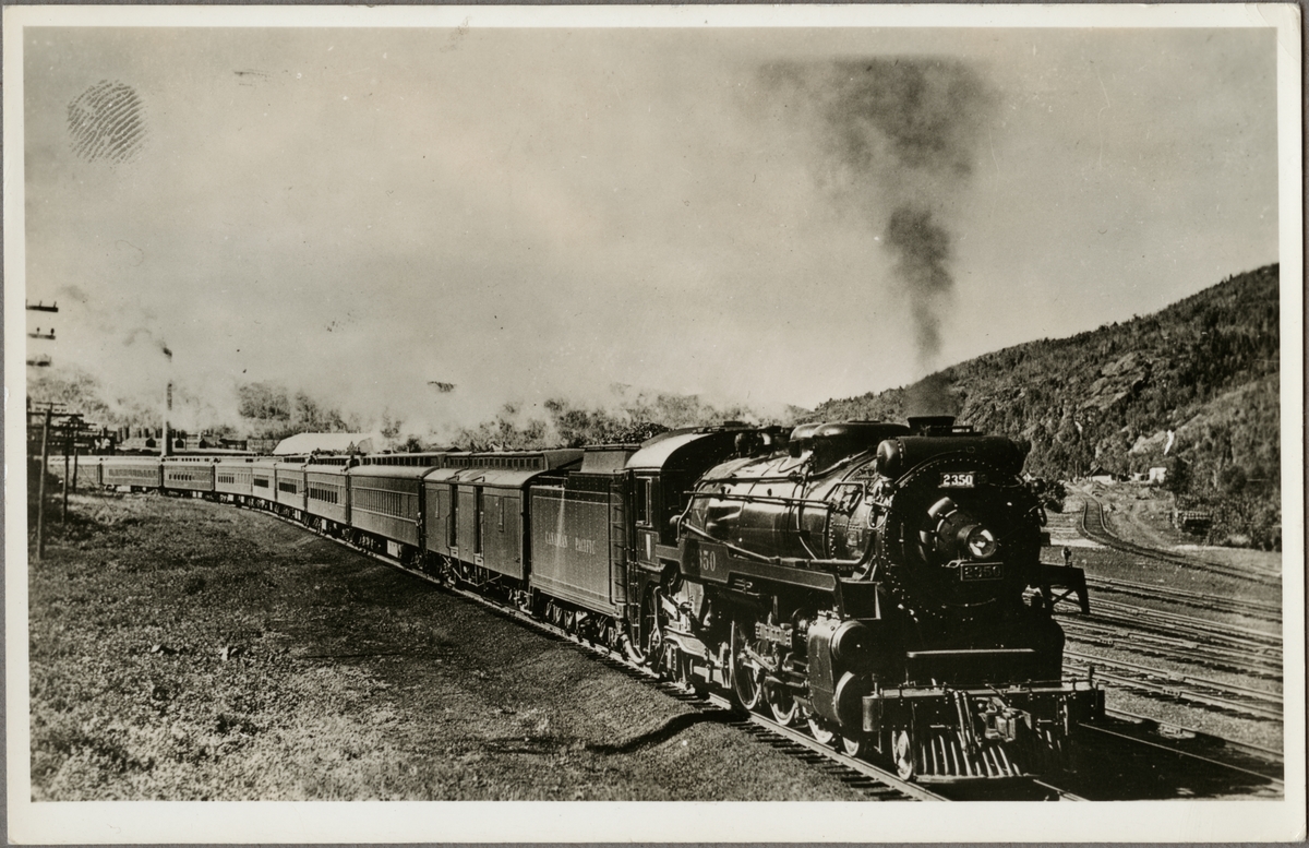 Canadian Pacific Railway, CPR G3d 2350. - Järnvägsmuseet / DigitaltMuseum