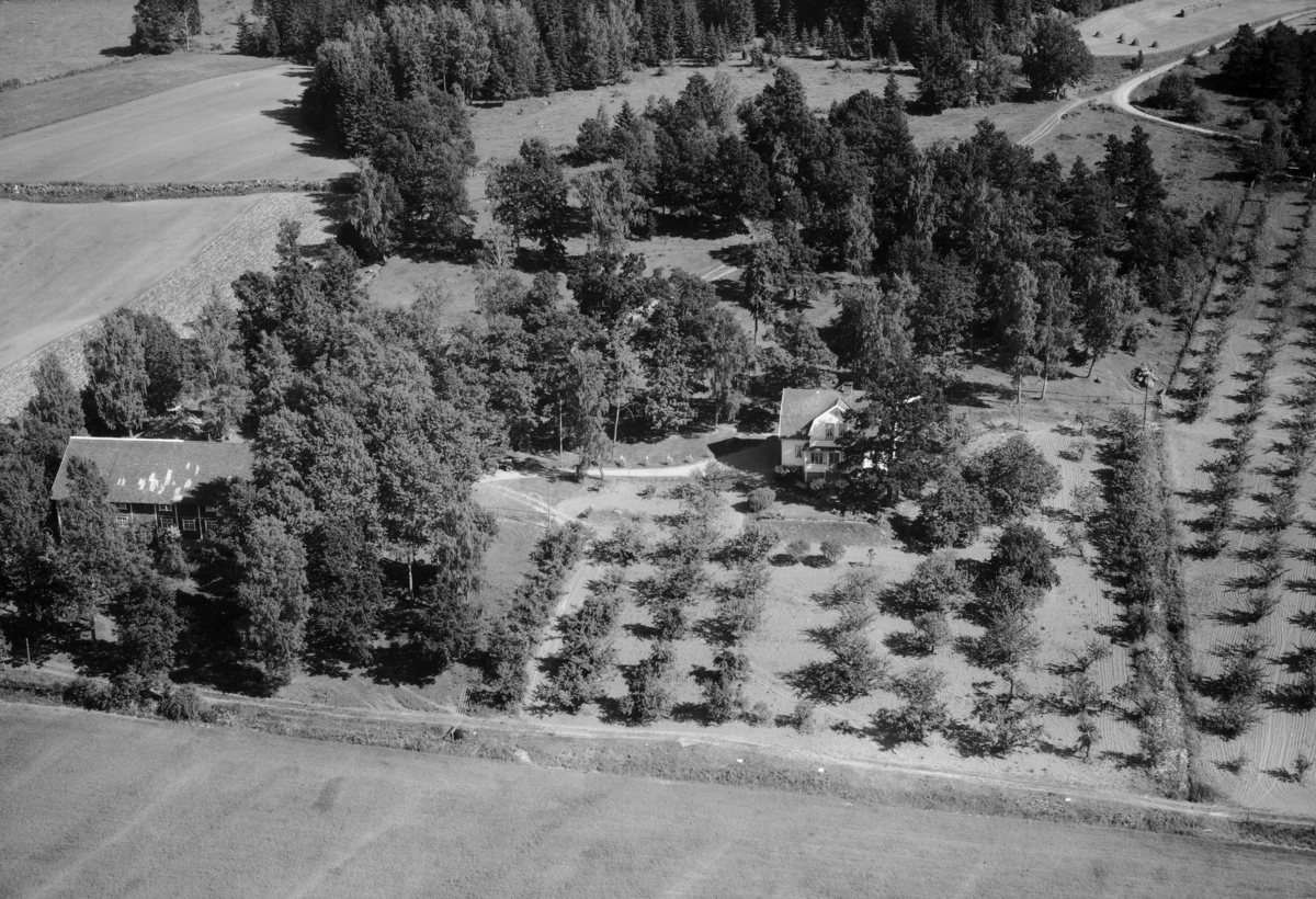 Flygfoto över gård i Kaxholmen i Jönköpings kommun. Nr: 280/1959 ...