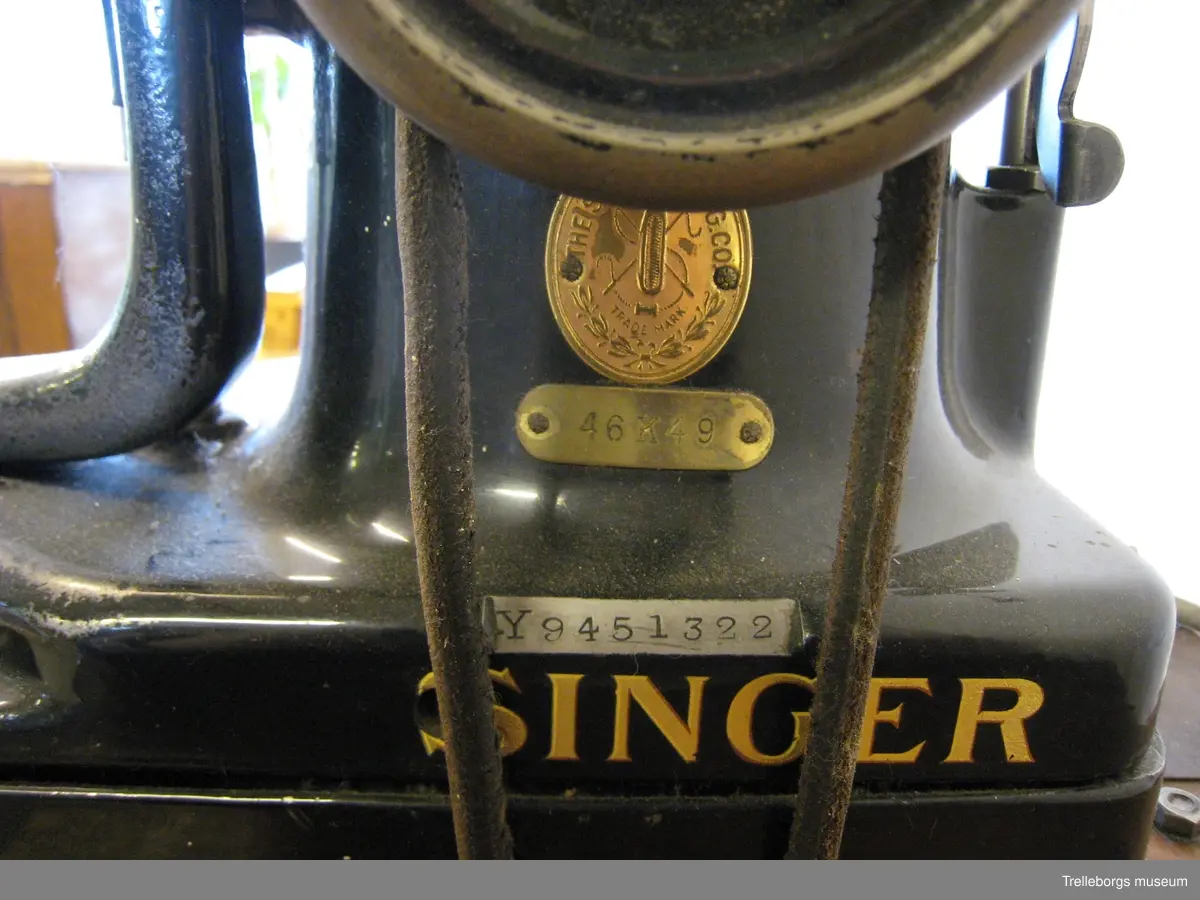 Symaskin - Trelleborgs museum / DigitaltMuseum