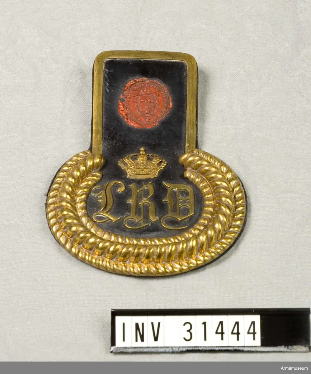 Epåletter m/1823 - Armémuseum / DigitaltMuseum