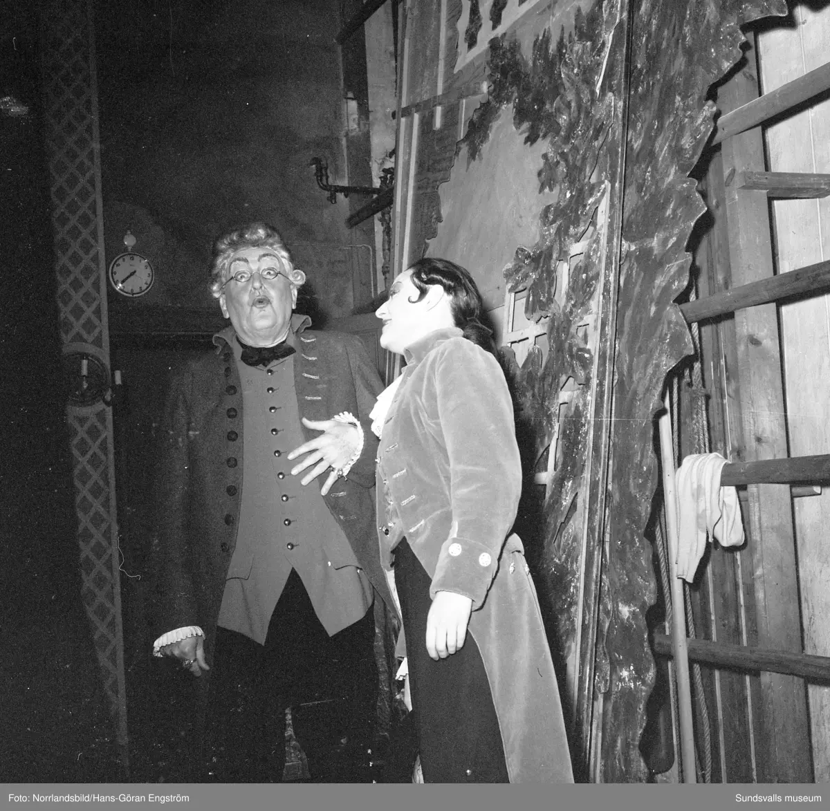 Sven-Erik Jacobsson, operasångare från Sundsvall, i Figaros bröllop ...