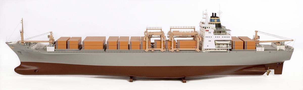 AXEL JOHNSON containerfartyg, 23150 - Sjöhistoriska museet / DigitaltMuseum