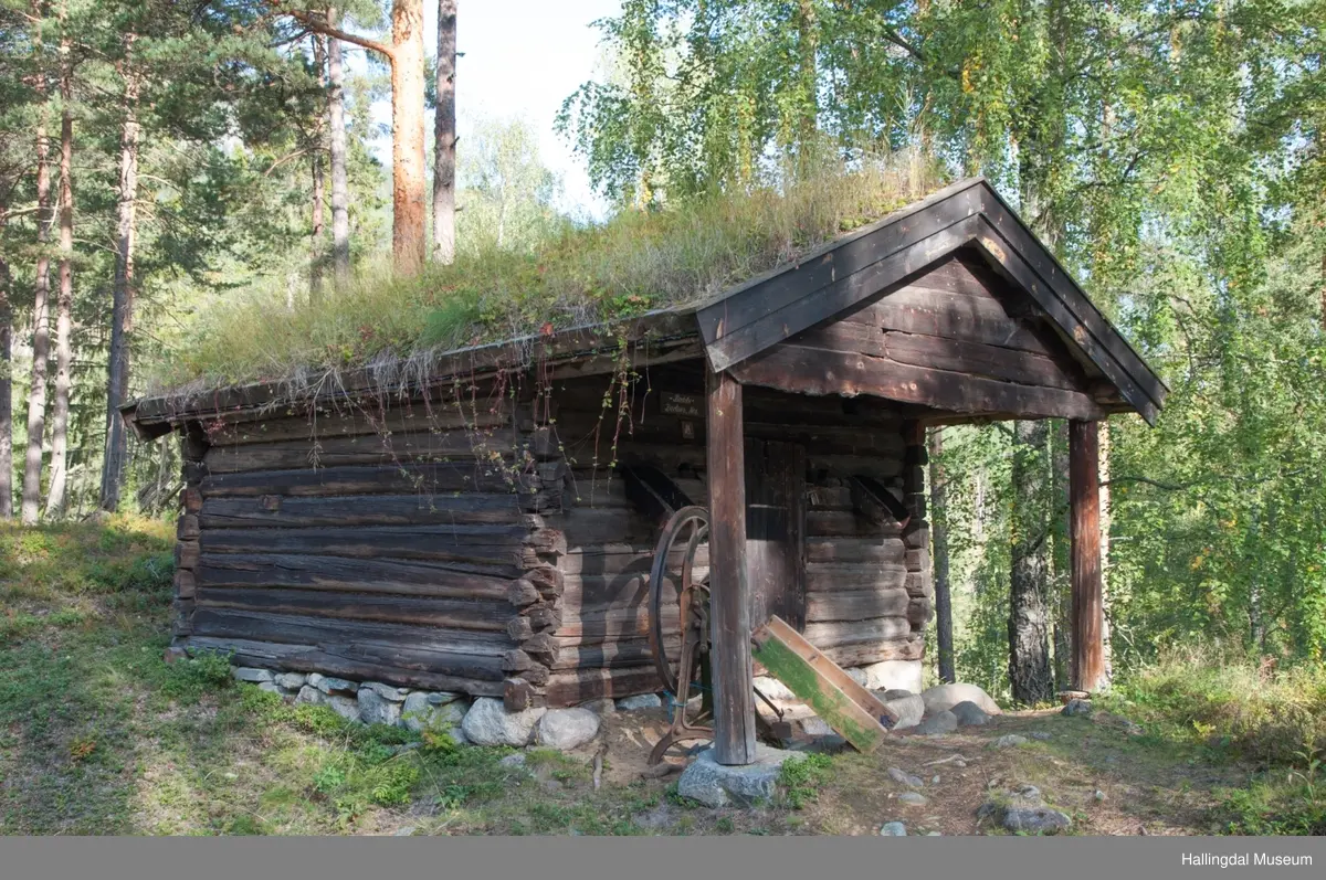Badstue fra Børtnes i Nes - Hallingdal Museum / DigitaltMuseum