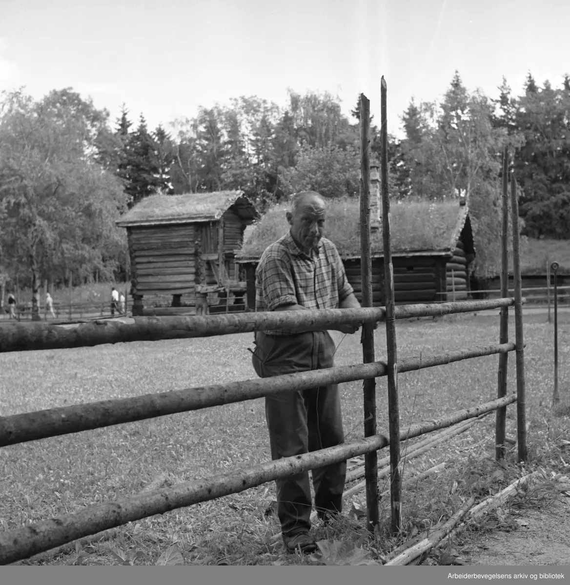 Folkemuséet på Bygdøy. Norsk Folkemuseum..1966. - Arbeiderbevegelsens ...