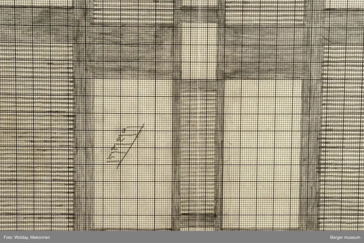 Mønstertegning - Berger museum / DigitaltMuseum