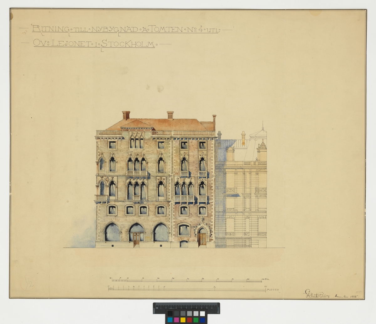 Ritning - ArkDes / DigitaltMuseum