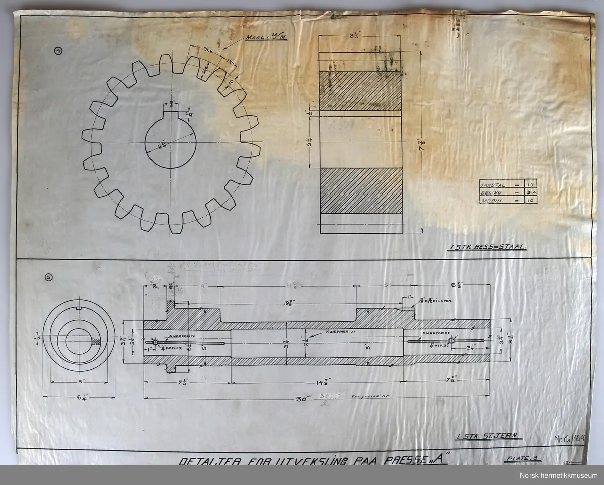 Tegning - Norsk hermetikkmuseum / DigitaltMuseum