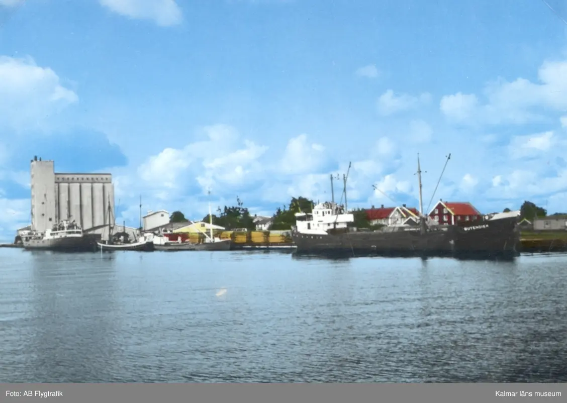 Bergkvara hamn. - Kalmar läns museum / DigitaltMuseum