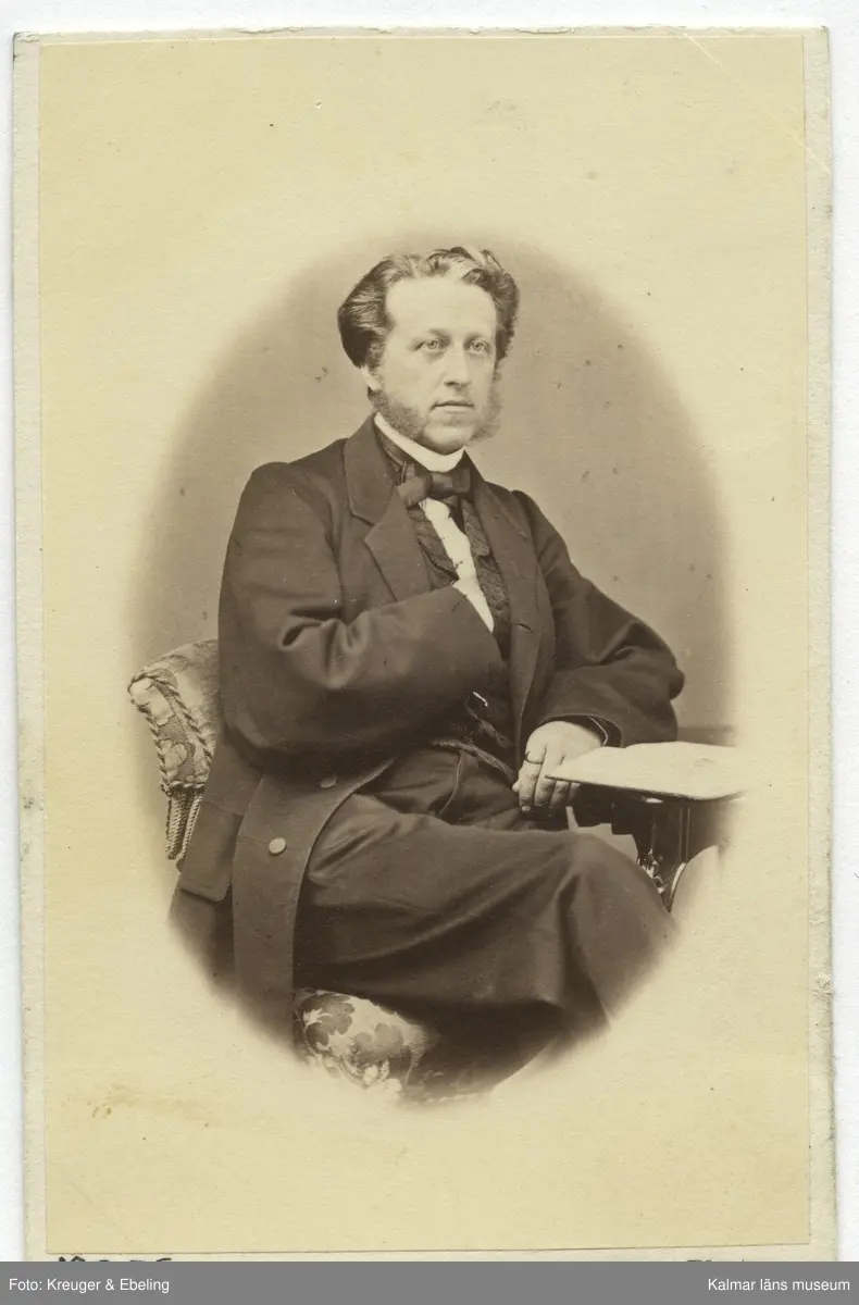 Anton Hugo Beijer, sånglärare. Gift med Anna-Amalia Posse. Foto: Eric ...