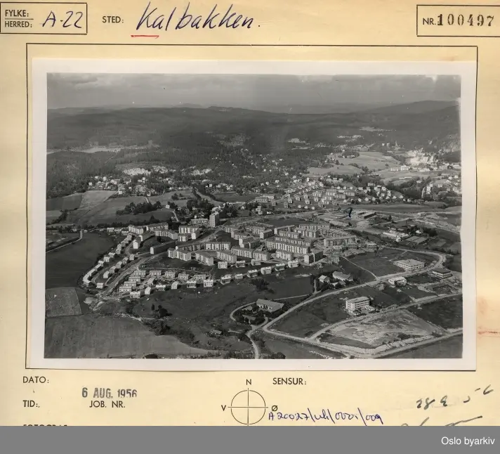 Kalbakken - Oslo byarkiv / DigitaltMuseum