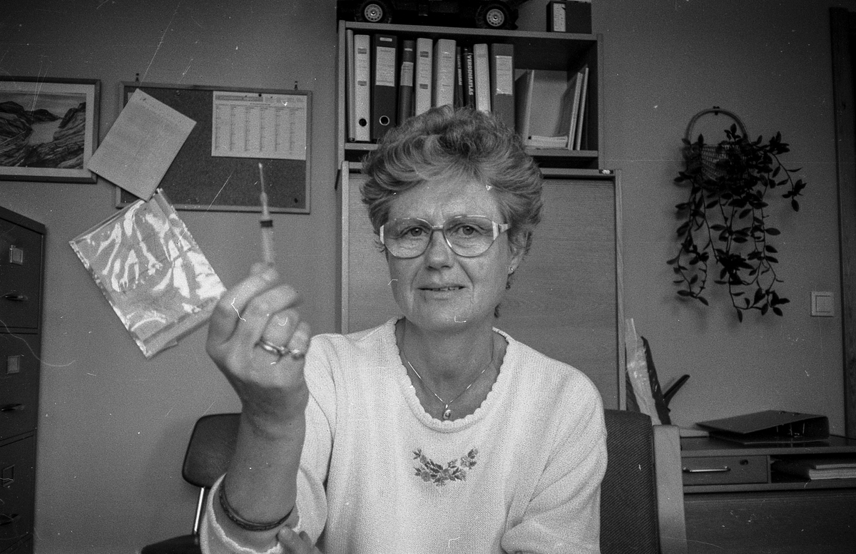 Ledende helsesøster i Ski, Alfhild Lind-Solstad om vaksinefasen mot ...