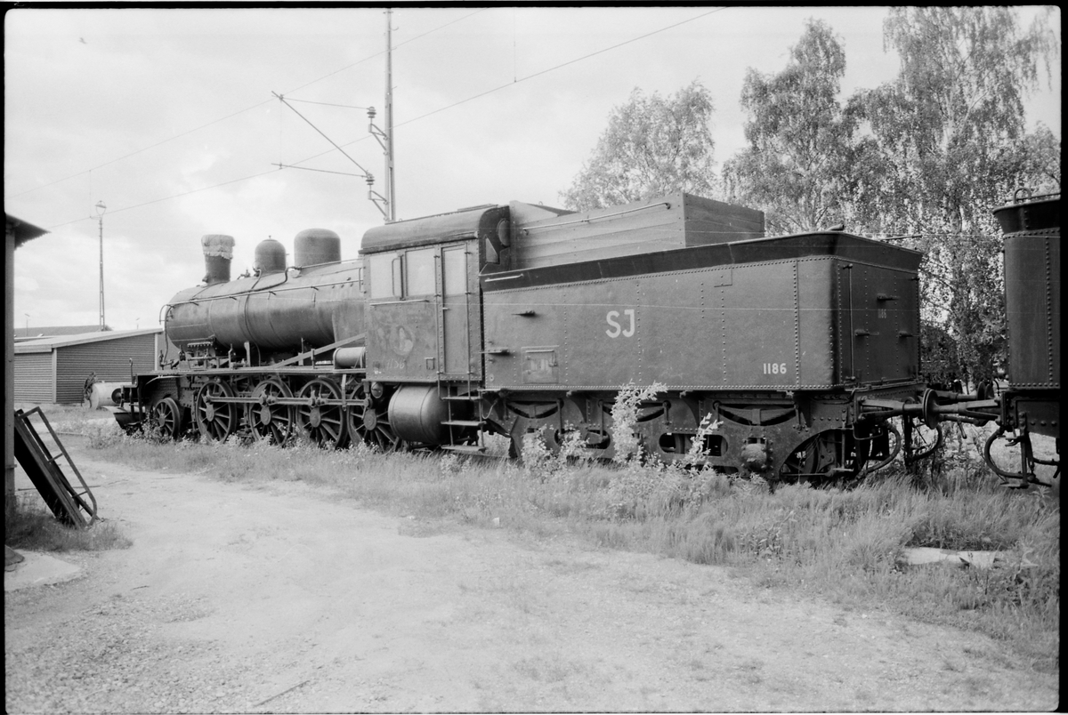 Statens Järnvägar, SJ E2 1186. - Järnvägsmuseet / DigitaltMuseum