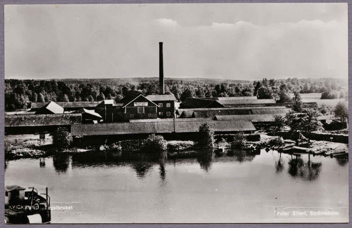 Tegelbruket, Kvicksund. - Järnvägsmuseet / DigitaltMuseum