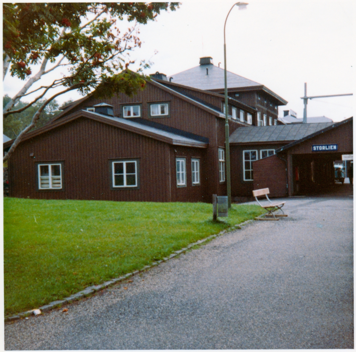 Storlien stationshus. - Järnvägsmuseet / DigitaltMuseum