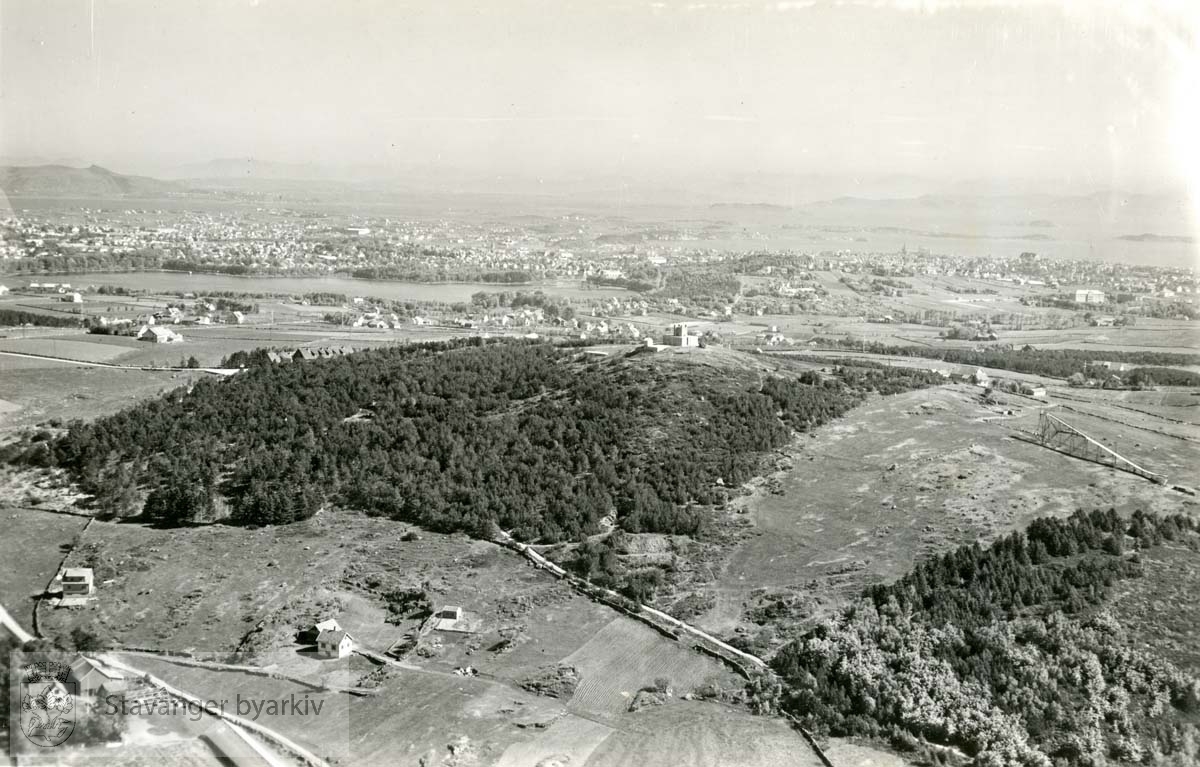Flyfoto av Ullandhaug - Stavanger byarkiv / DigitaltMuseum
