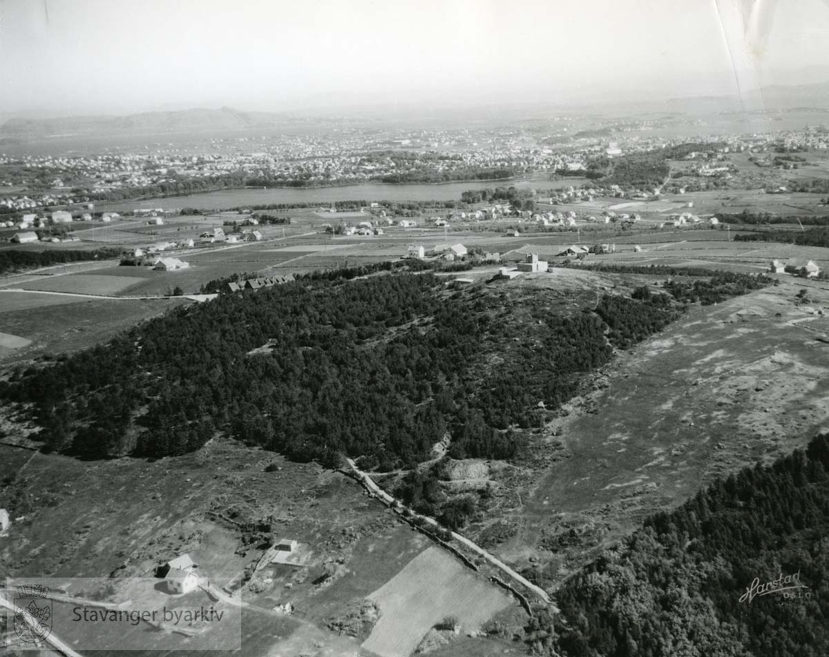 Flyfoto av Ullandhaug - Stavanger byarkiv / DigitaltMuseum