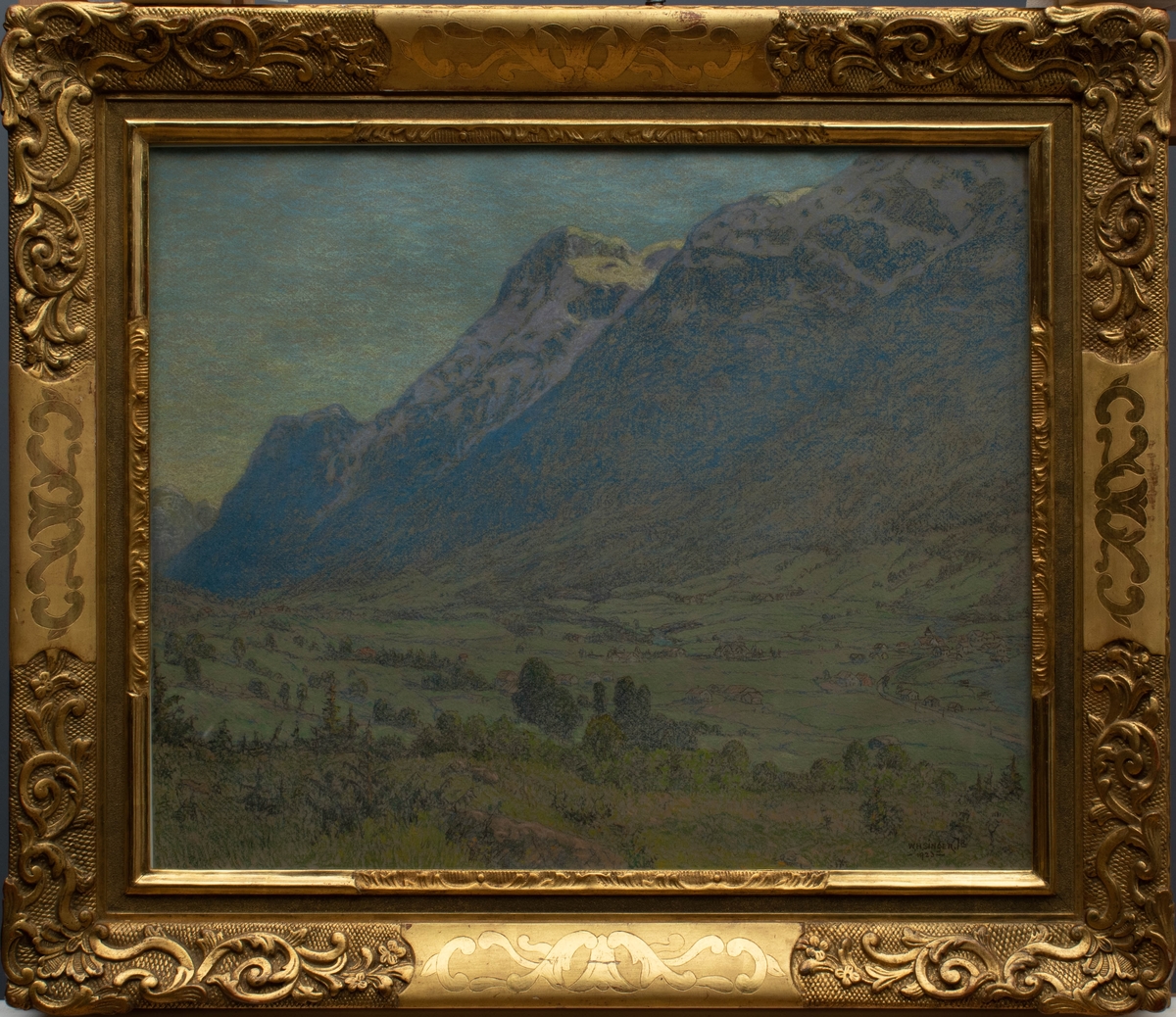 Landskapsmaleri - Kode / DigitaltMuseum