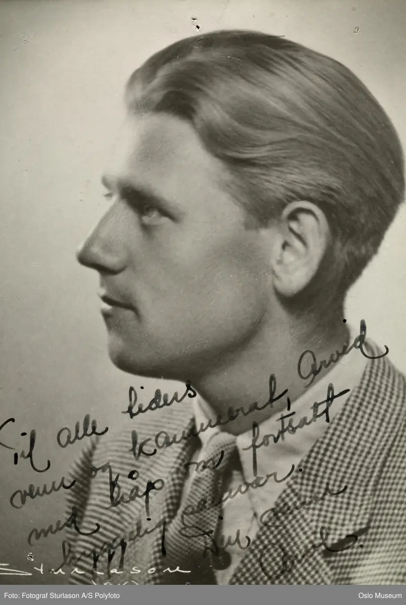 Arve Opsahl. - Oslo Museum / DigitaltMuseum