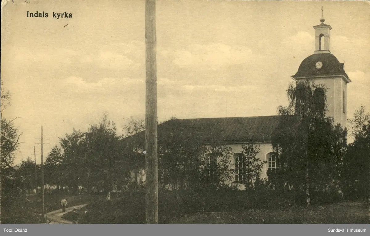 Vykort från Indal - Sundsvalls museum / DigitaltMuseum