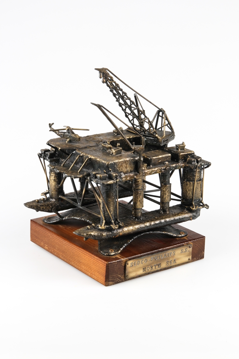 Modell - Norsk Oljemuseum / DigitaltMuseum