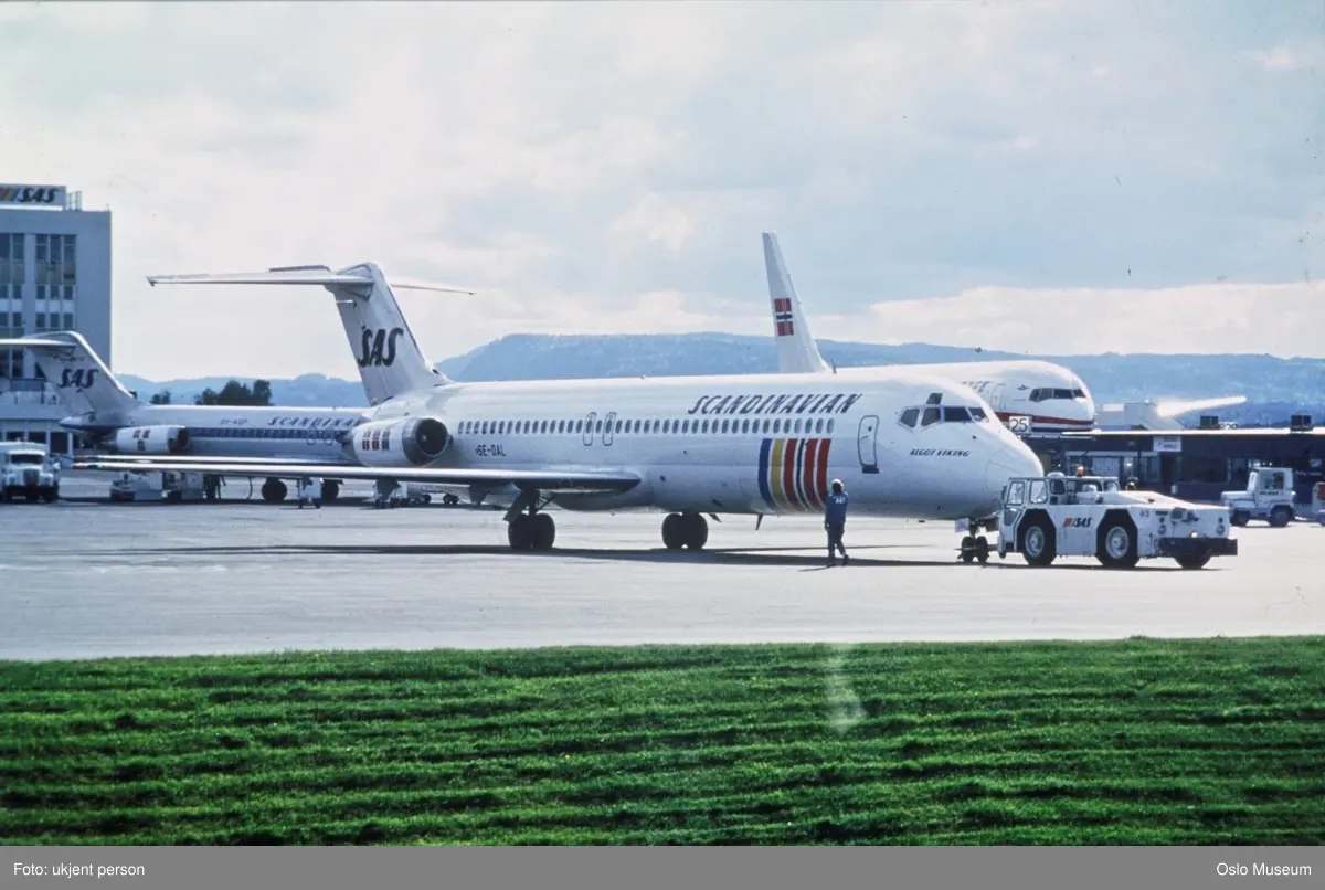 Oslo lufthavn, Fornebu. - Oslo Museum / DigitaltMuseum