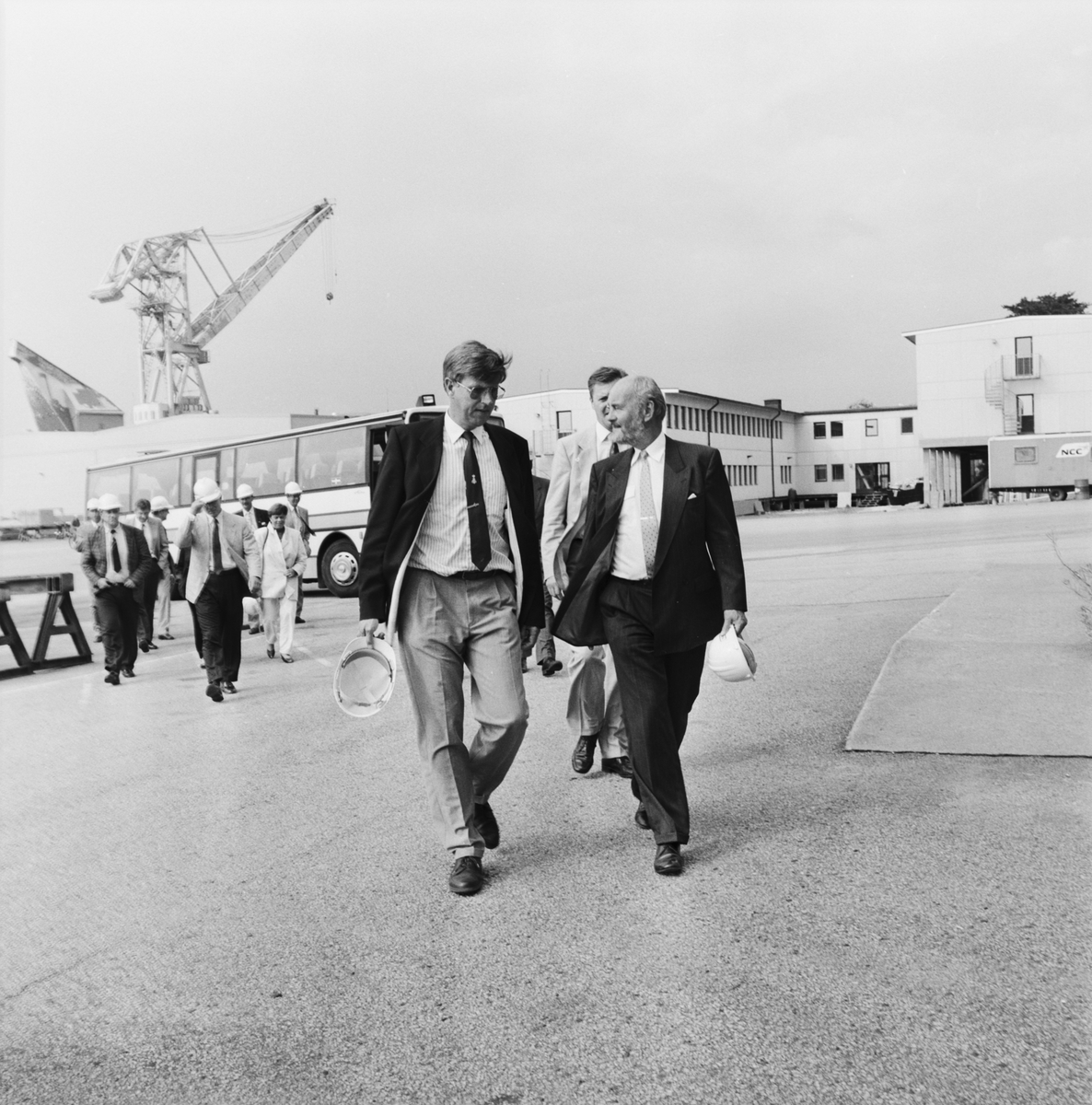 Besök av Jan Nygren från försvarsdep. å varvet - Marinmuseum ...