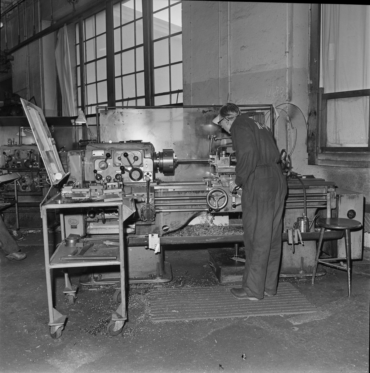 Maskiner i maskin verkstan 1 o 2 - Marinmuseum / DigitaltMuseum