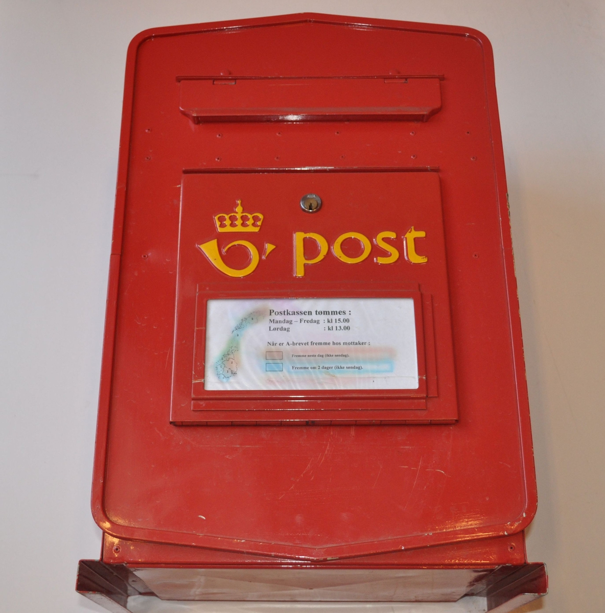 Postkasse - Norges Postmuseum / DigitaltMuseum