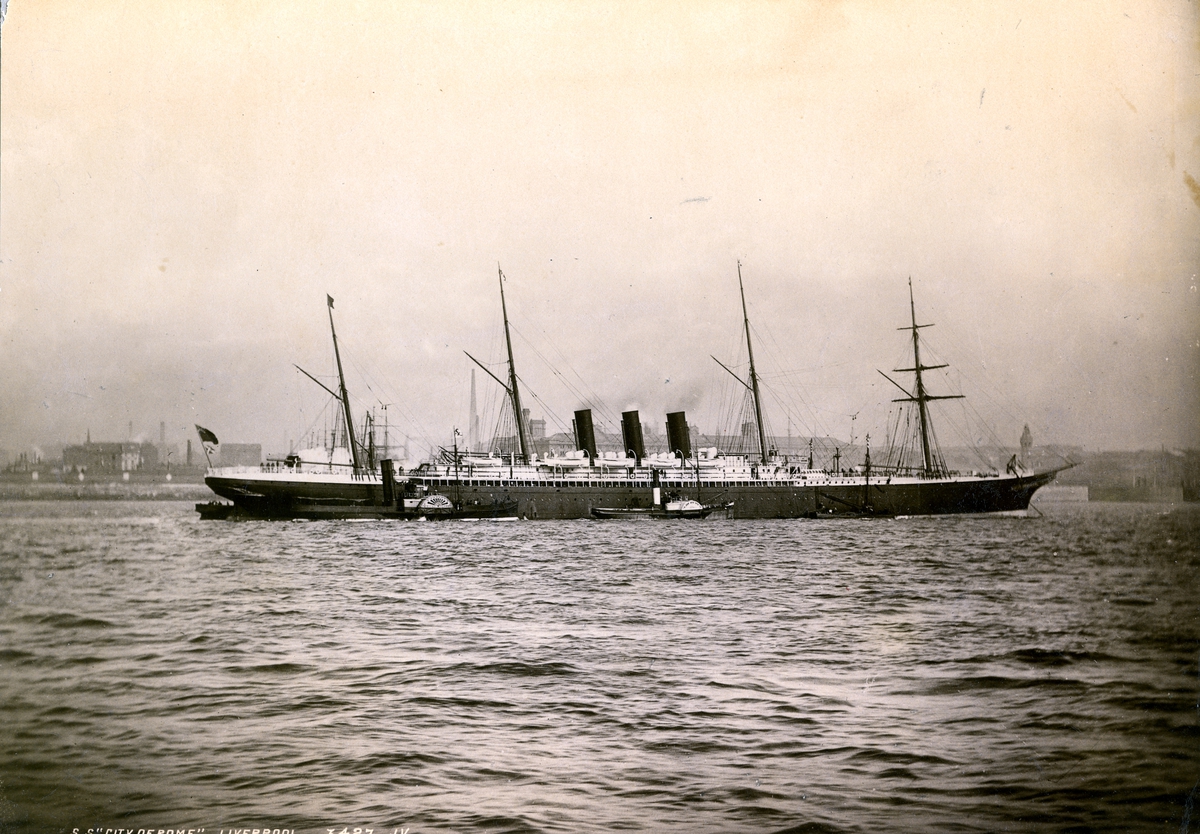 D/S City of Rome (b.1881, The Barrow Shipbuilding Co. Ltd., Barrow-in ...