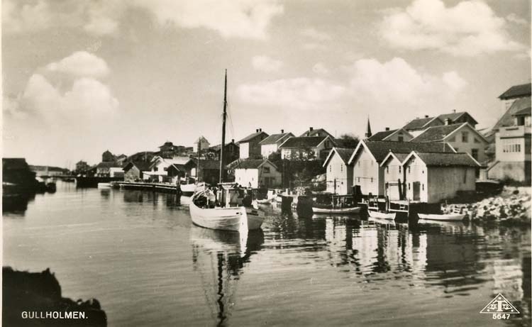 Gullholmen. - Bohusläns museum / DigitaltMuseum