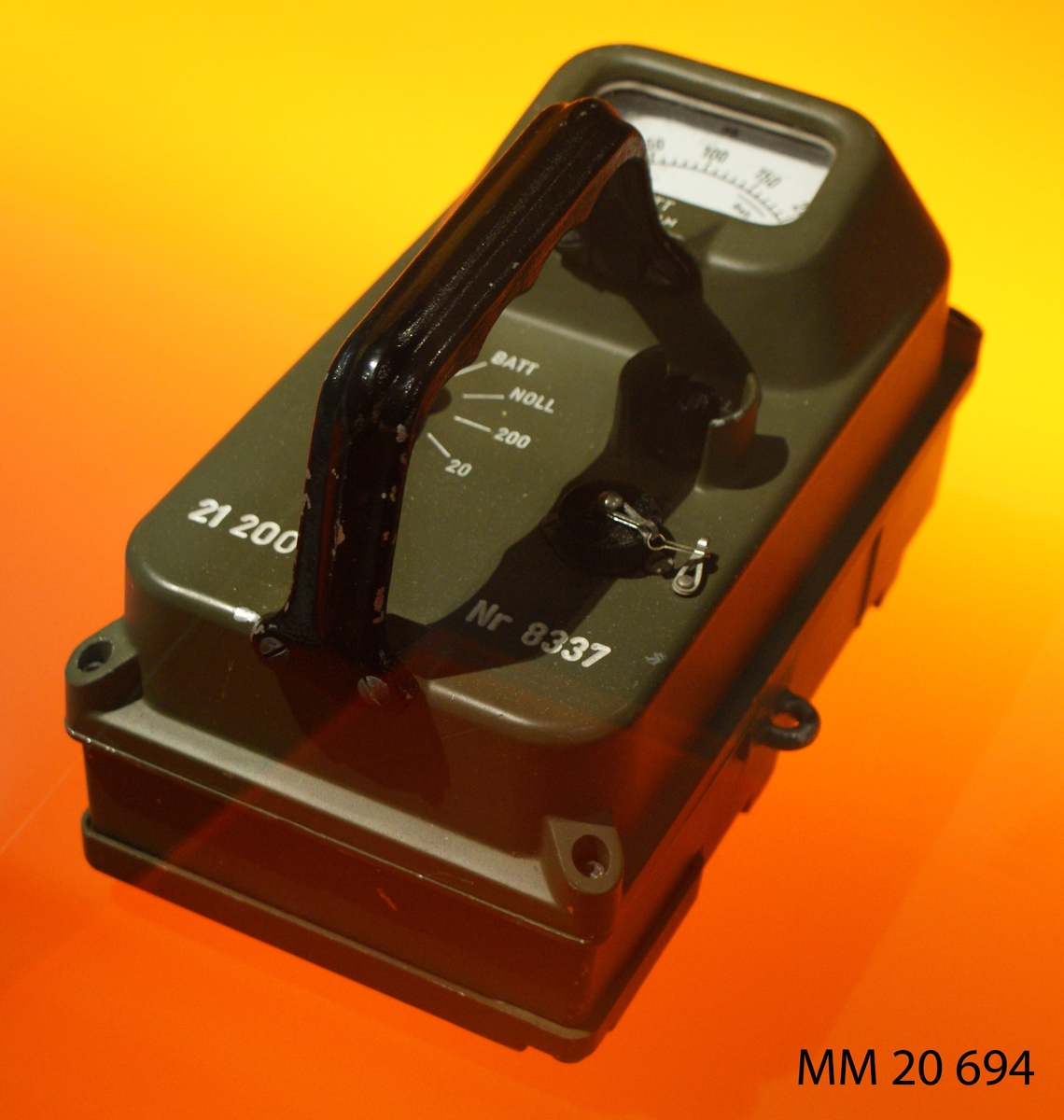 Intensimeter - Marinmuseum / DigitaltMuseum