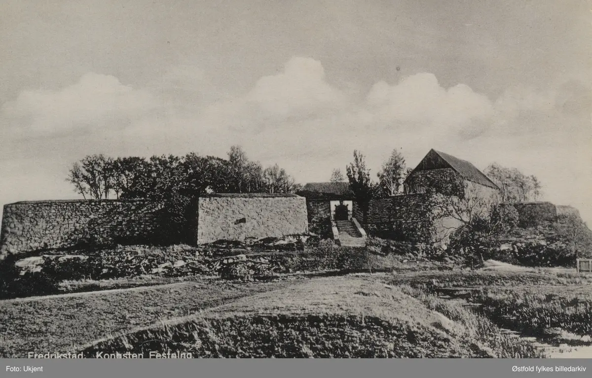 Fredrikstad. Kongsten Festning. - Østfold fylkes billedarkiv ...