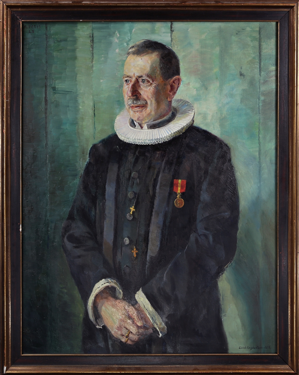 Prost Nils Christian Erichsen, maleri - Anno Glomdalsmuseet ...