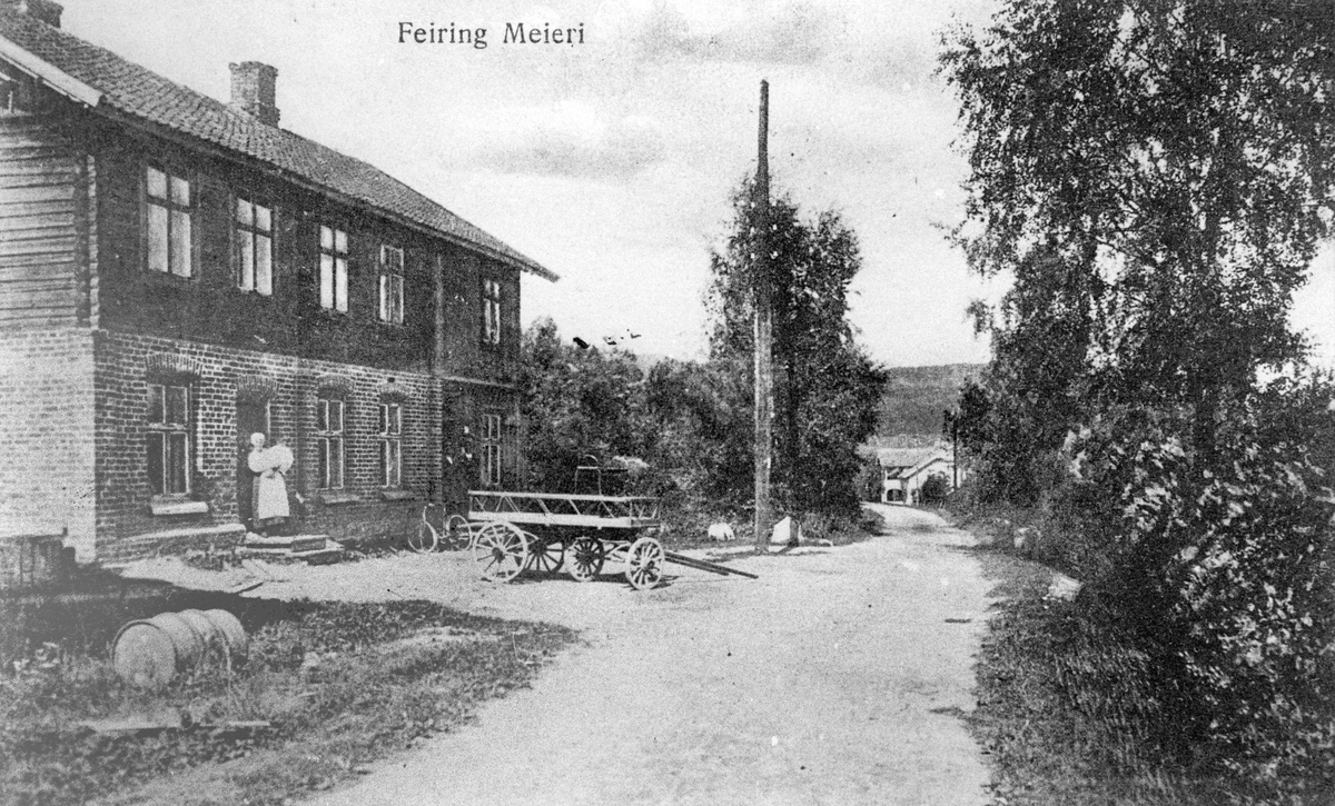 Feiring Meieri. - Museene i Akershus / DigitaltMuseum