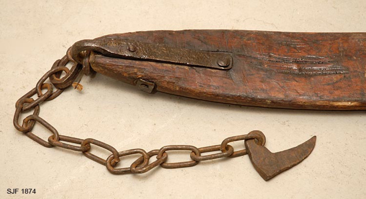 Slede - Anno Norsk skogmuseum / DigitaltMuseum