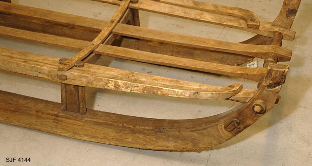 Slede - Anno Norsk skogmuseum / DigitaltMuseum