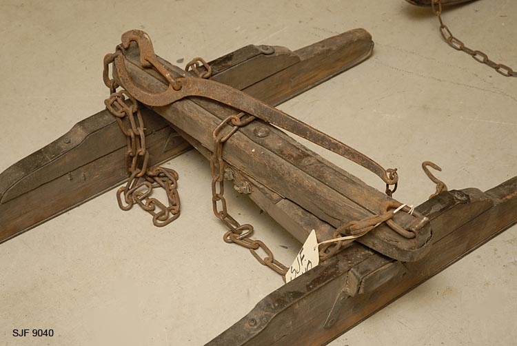 Slede - Anno Norsk skogmuseum / DigitaltMuseum