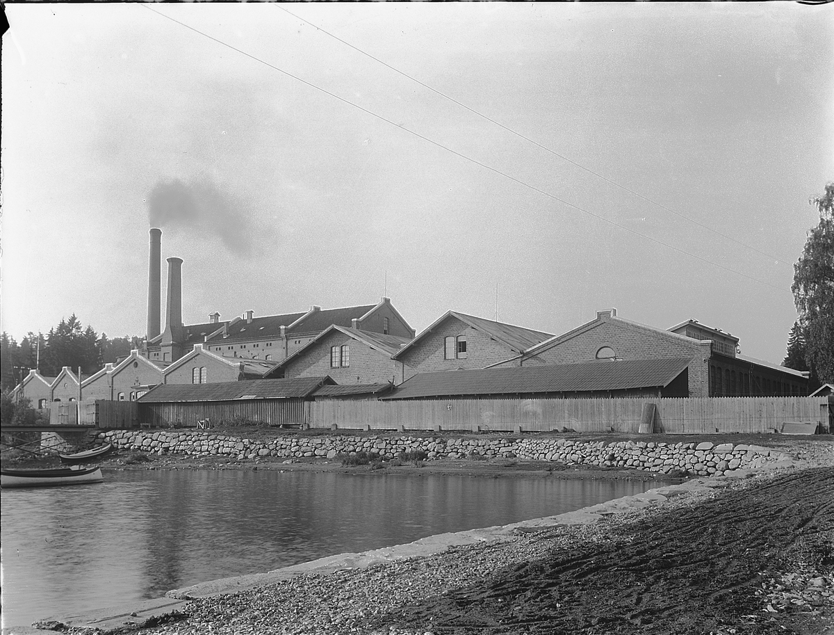 KAPP MELKEFABRIKK, KAPP, ØSTRE TOTEN, FOTO 1937. Eksteriør, fabrikk ...